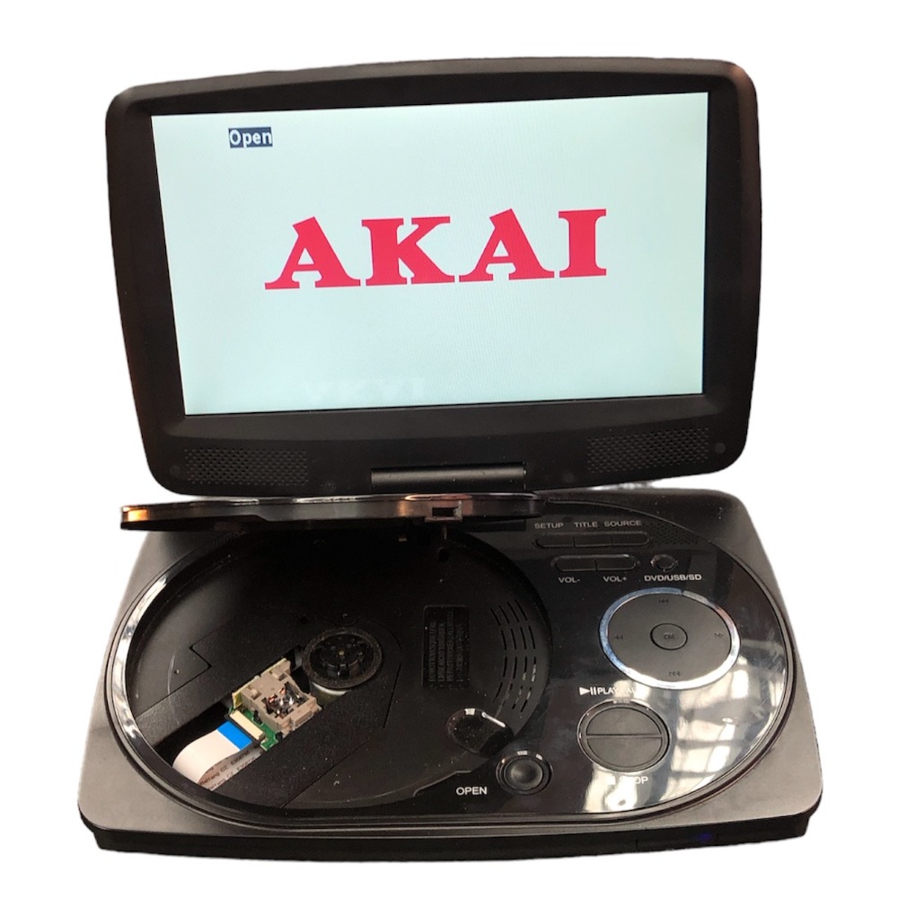 Pre-owned Akai Portable DVD Player - Own4Less